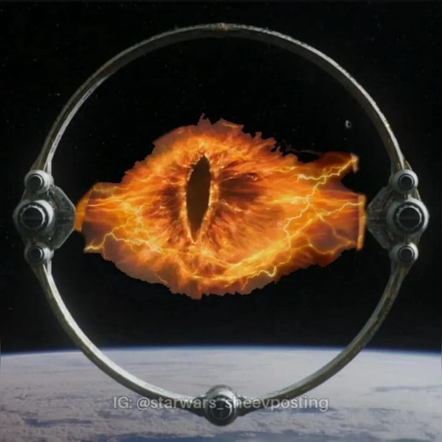 Who else was thinking about “The Eye of Sauron” when you heard “The Eye ...