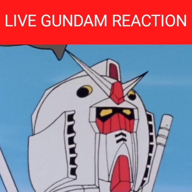 LIVE GUNDAM REACTION - iFunny
