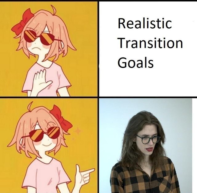 Egg_irl - Realistic Transition Goals - iFunny
