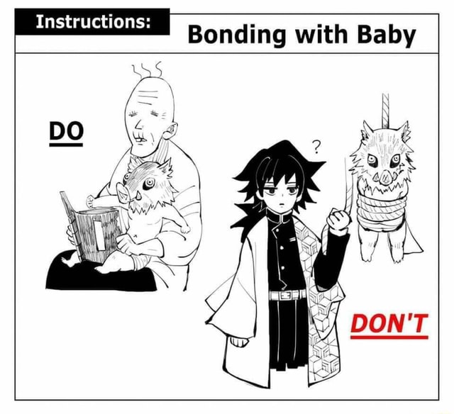 Instructions: Bonding with Baby - iFunny