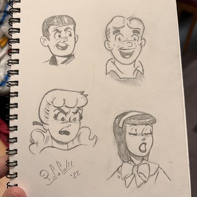 Daily drawing, Dan Decarlo era Archie’s Comics - iFunny