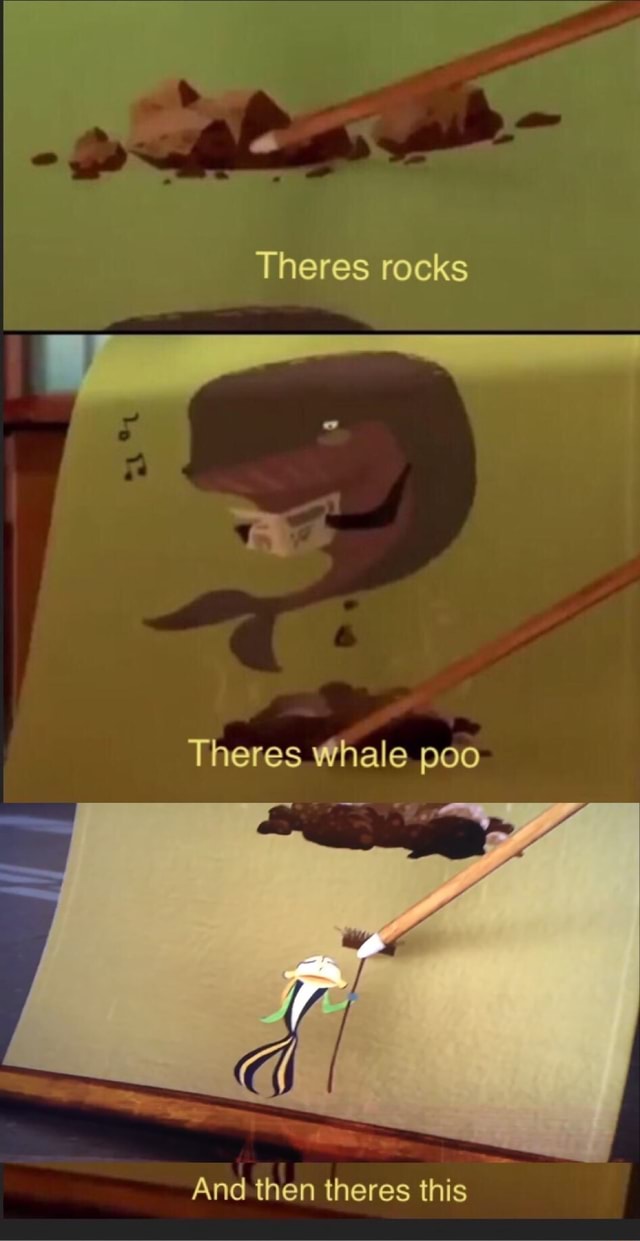 Theres rocks Theres Whale poo And then theres this - iFunny