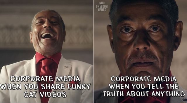 MUH FREEDOM MEMES CORPORATE MEDIA CORPORATE MEDIA WHEN YOU SHARE FUNKY ...