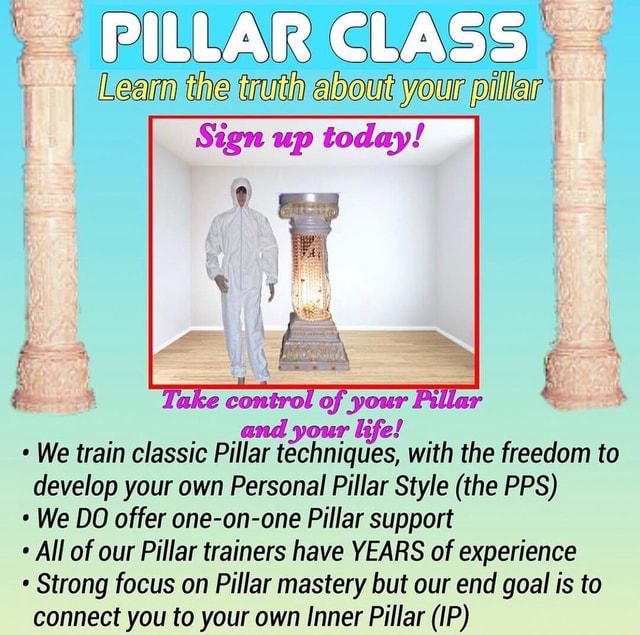 PILLAR CLASS I the truth about ab your pillar Sign up today! Take ...