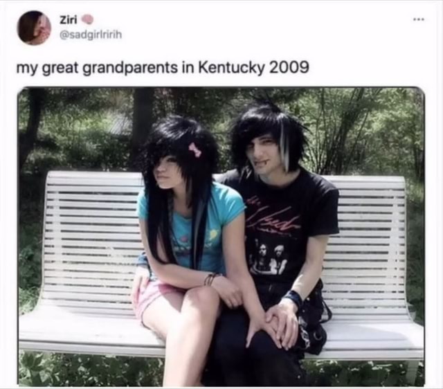 Ziri my great grandparents in Kentucky 2009 - iFunny