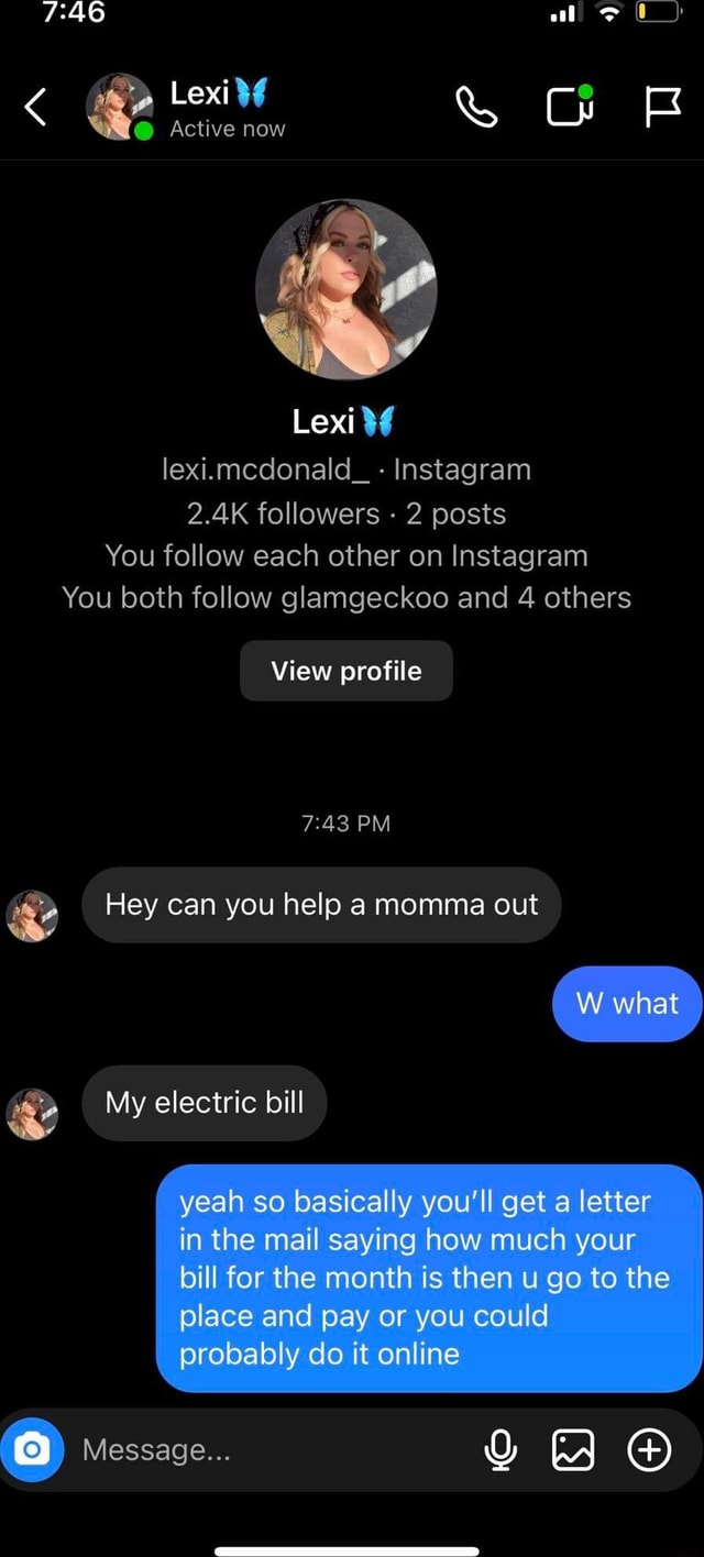 Al Active now Lexi lexi.mcdonald_ Instagram 2.4K followers - 2 posts ...