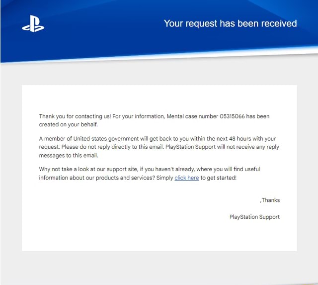 Your request has been received 'Thank you for contacting us! For your ...