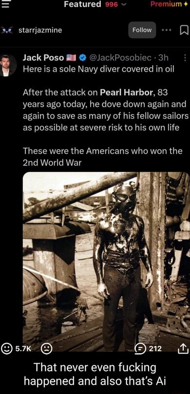 Featured 996 Premium Follow Jack Poso @ @JackPosobiec Here is a sole ...