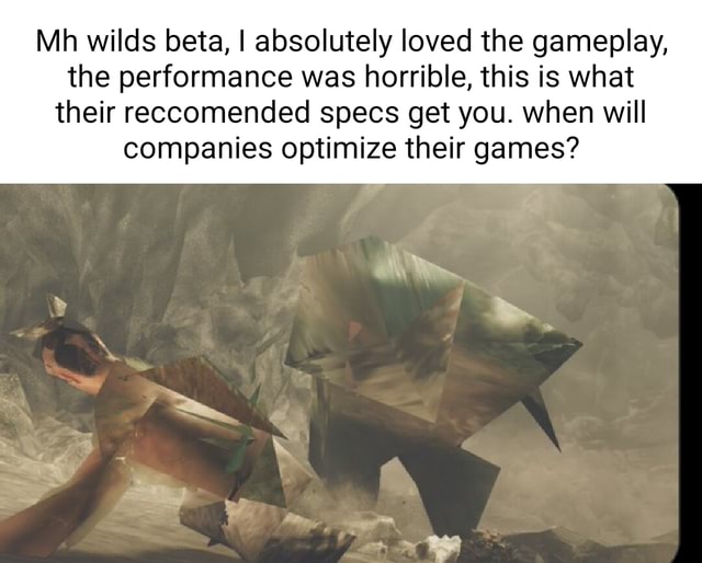 Mh wilds beta, I absolutely loved the gameplay, the performance was ...