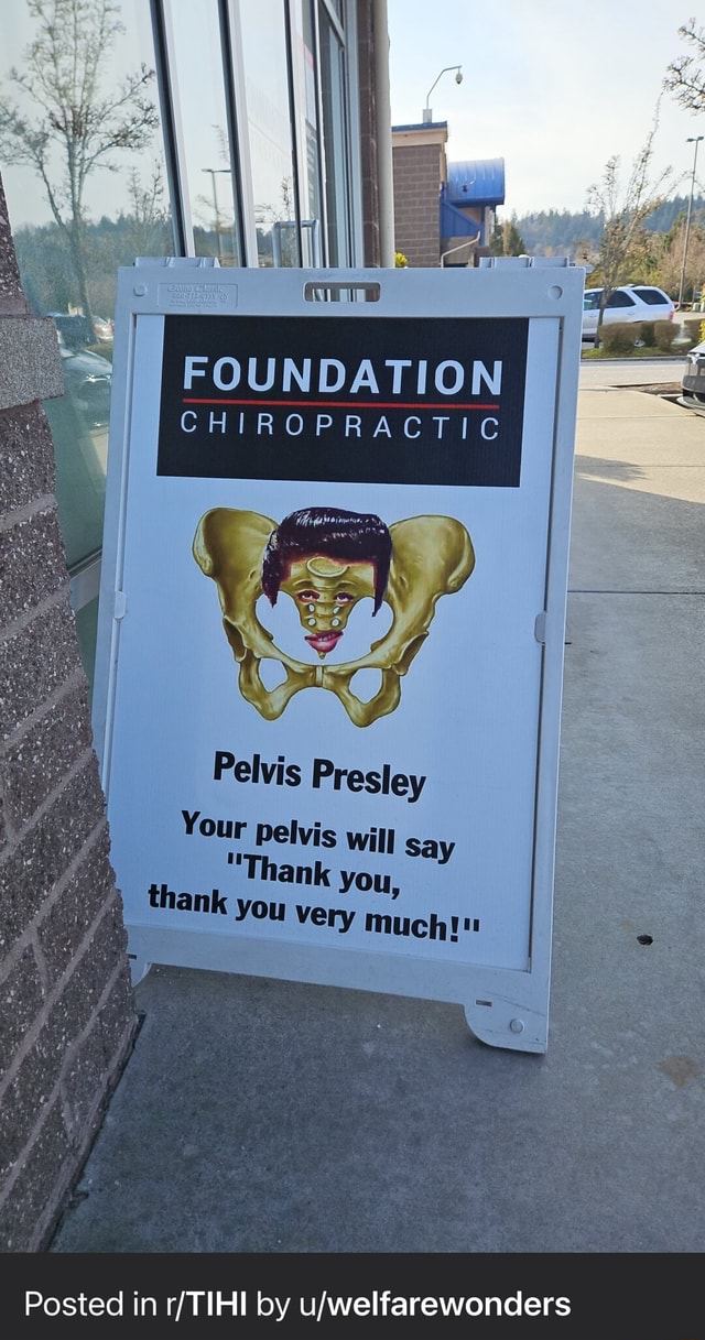 FOUNDATION CHIROPRACTIC I Your Pelvis will Say Thank you, thank you ...