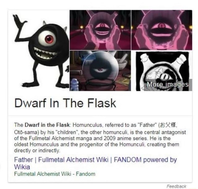Dwarf In The Flask More images} The Dwarf in the Flask: Homunculus ...