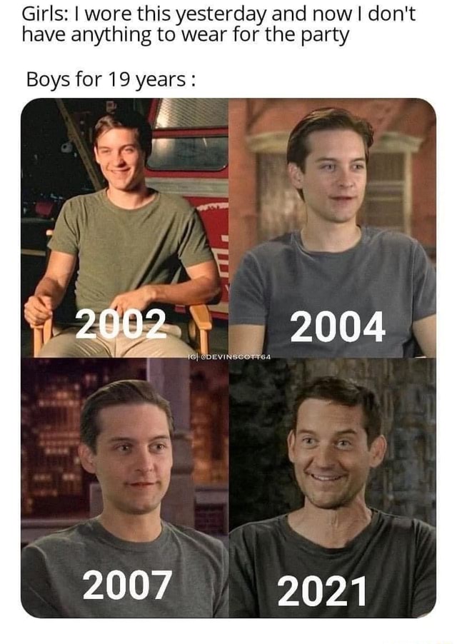 Girls: I wore this yesterday and now I don't have anything to wear for ...