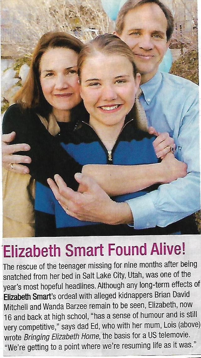 Elizabeth Smart Found Alive! The rescue of the teenager missing for ...
