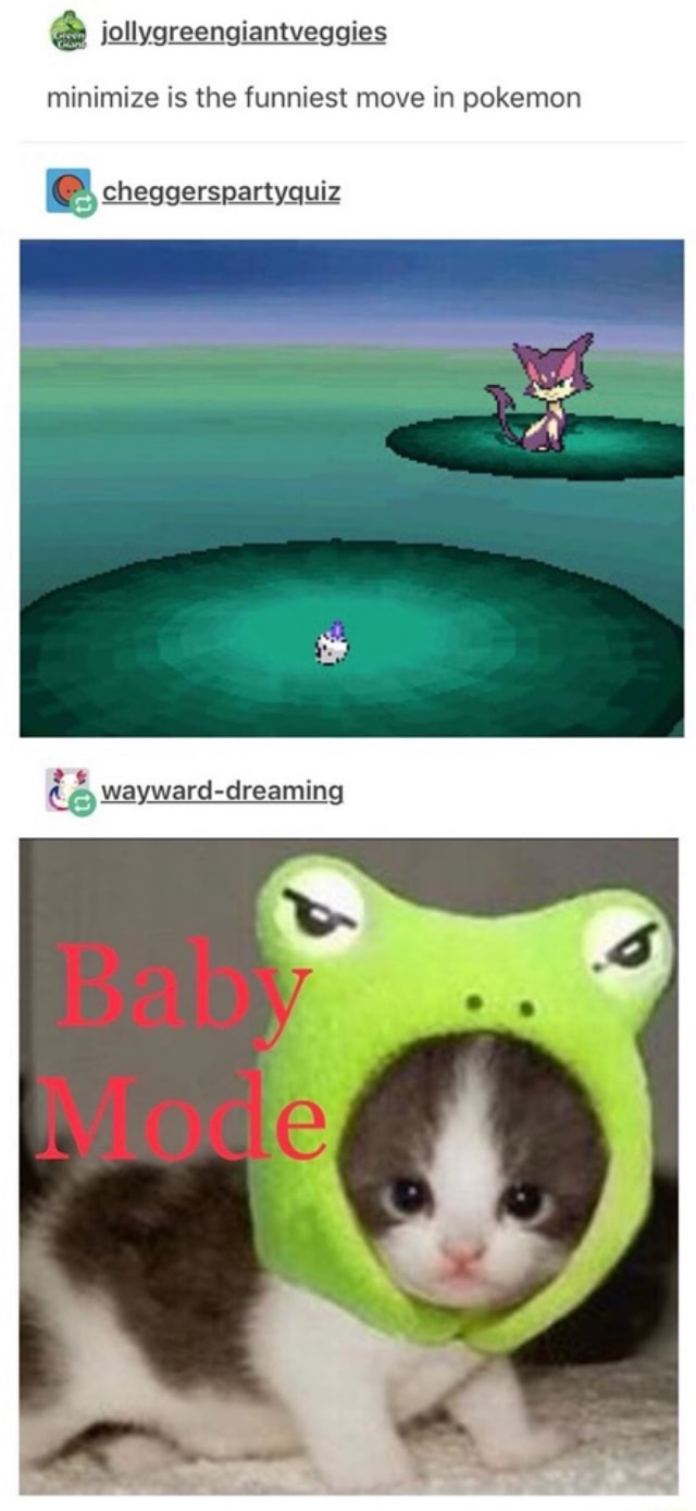 & jo_Hygreengiantveggie_s minimize is the funníest move in pokemon - iFunny