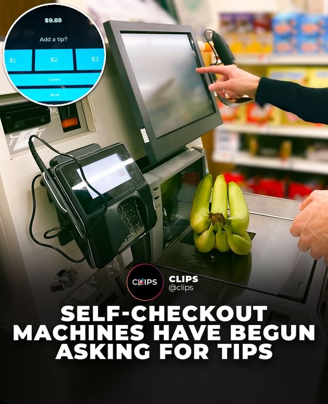 Self-service kiosks with preset tip amounts are becoming more common in ...