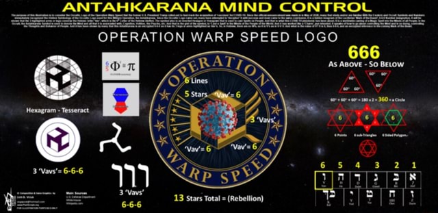 ANTAHKARANA MIND CONTROL OPERATION WARP SPEED LOGO As ABOvE - So BELOW ...