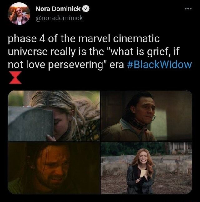 Nora Dominick @noradominick phase 4 of the marvel cinematic universe ...