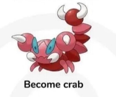 Become crab - iFunny