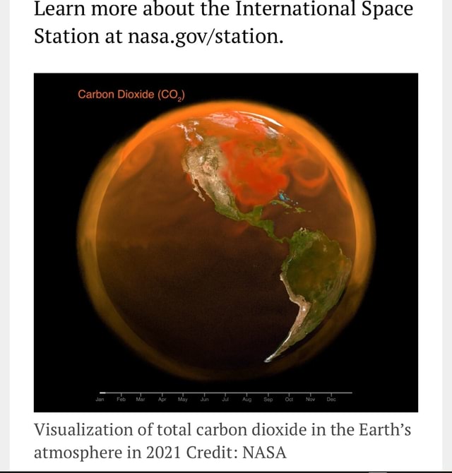 Learn more about the International Space Station at Carbon Dioxide (CO ...