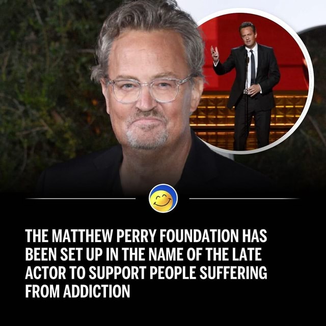 💔💔💔 The Matthew Perry Foundation vows to carry forward Matthew’s ...