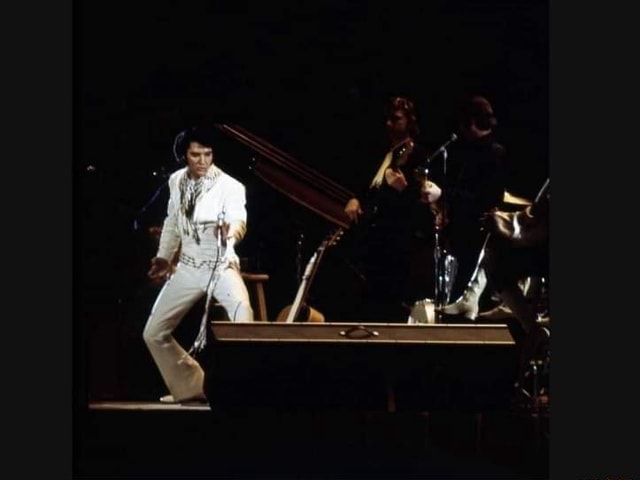 Elvis Presley performs at the 1970 Houston Livestock Show and Rodeo in ...
