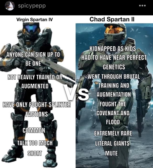Spicypepp Virgin Spartan IV Chad Spartan Il KIDNAPPED AS KIDS HAD TO ...