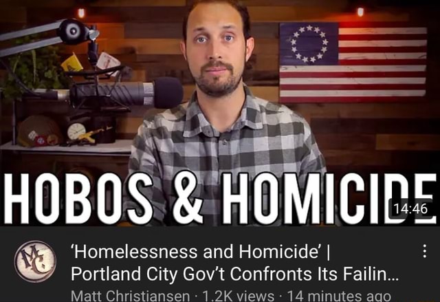 Ty HOBOS and Homicide' I 'Homelessness and Homicide' I Portland City ...