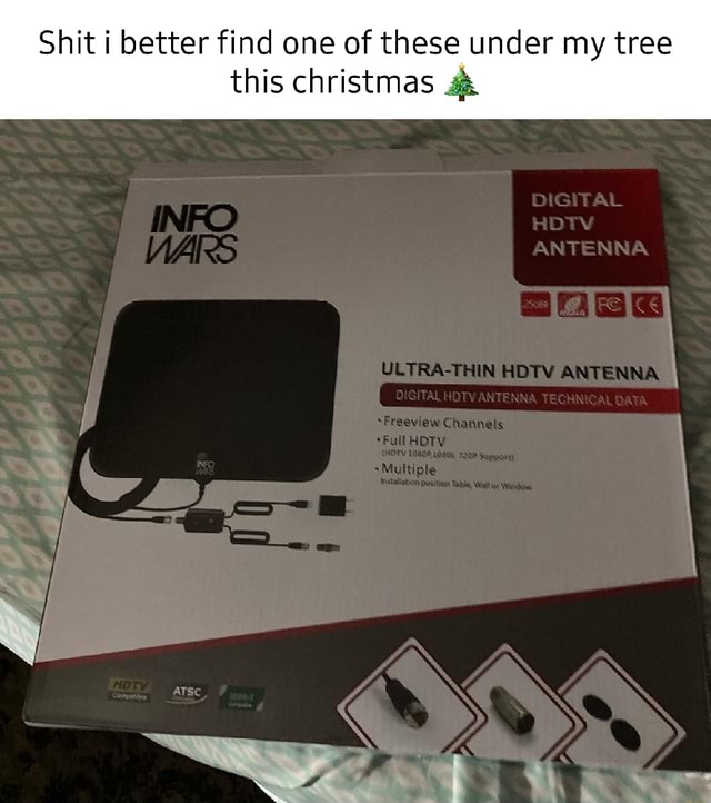 Shit better find one of these under my tree this christmas ANTENNA ...