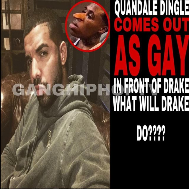 QUANDALE DINGLE IN FRONT OF DRAKE WHAT WILL DRAKE - iFunny