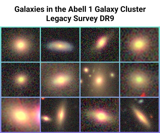 Galaxies in the Abell 1 Galaxy Cluster Legacy Survey - iFunny