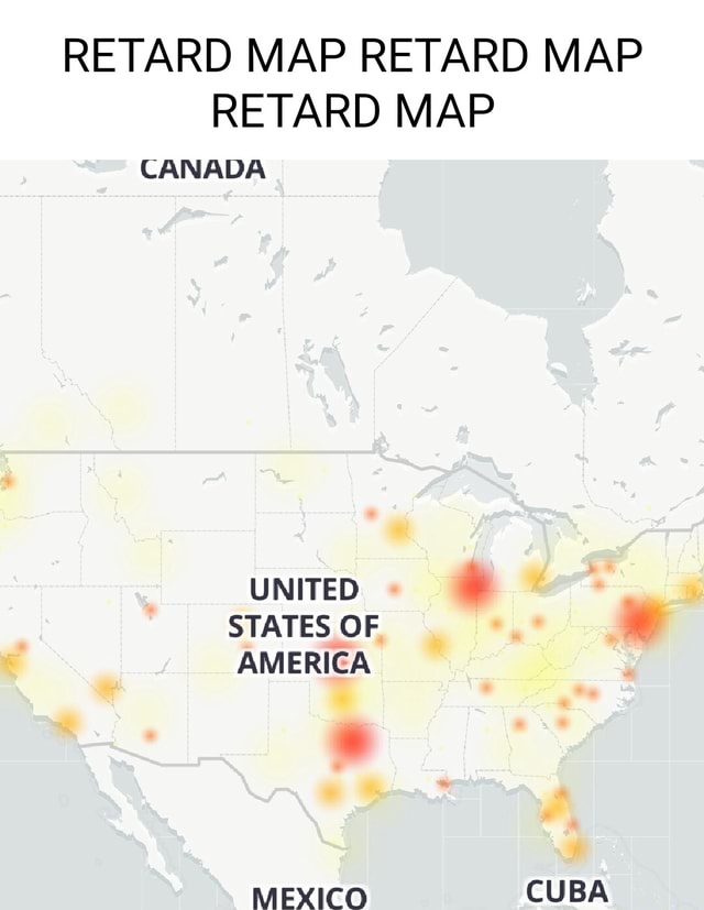 RETARD MAP RETARD MAP RETARD MAP CANADA UNITED STATES OF AMERICA MEXICO ...