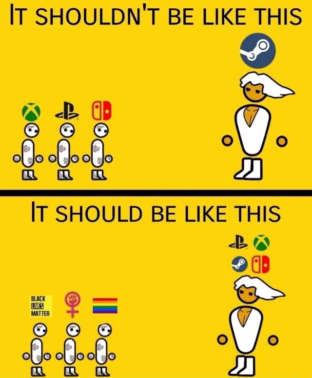 IT SHOULD BE LIKE THIS - iFunny