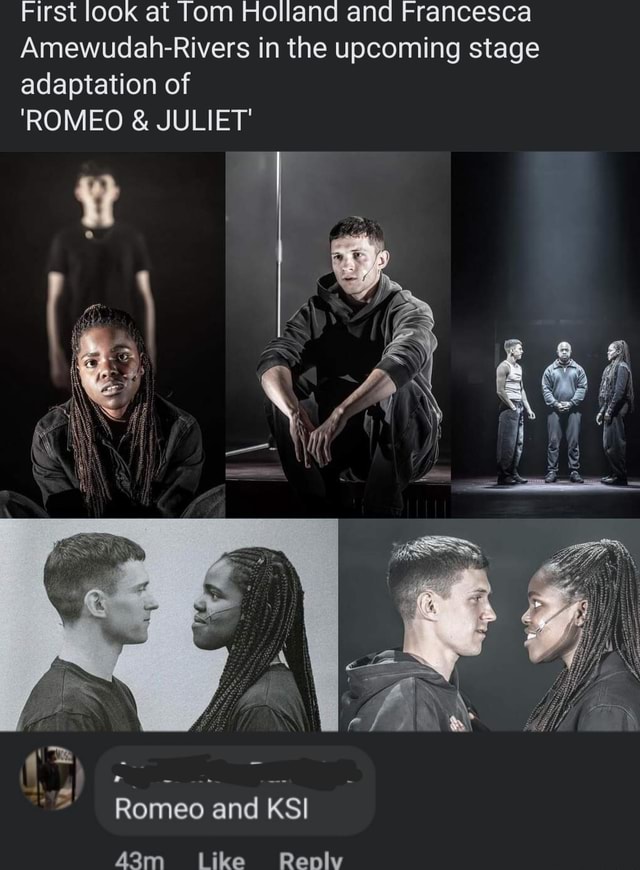 First look at Tom Holland and Francesca Amewudabh-Rivers in the ...