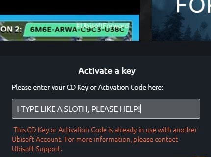 Activate a key Please enter your CD Key or Activation Code here: TYPE ...