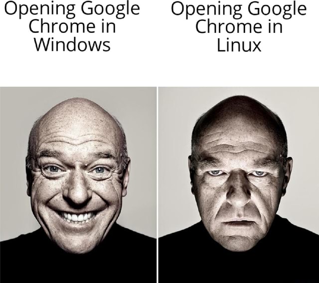Opening Google Opening Google Chrome in Chrome in Windows Linux - iFunny