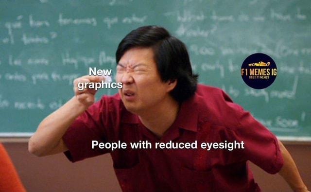 Re om New graphics MES MEMES People with reduced eyesight - iFunny