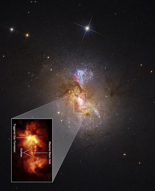 Unedited NASA/Hubble Original. - Massive Black Hole Black Hole Black Hole Black Hole Hole ...