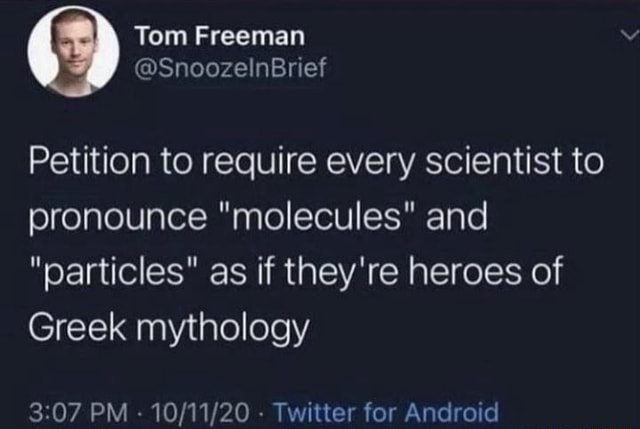 Nerds ruining my plans - Tom Freeman @SnoozelnBrief Petition to require ...