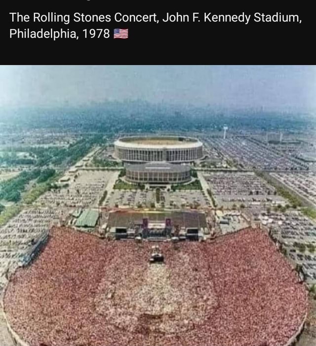 The Rolling Stones Concert, John F. Kennedy Stadium, Philadelphia, 1978 - America’s best pics ...