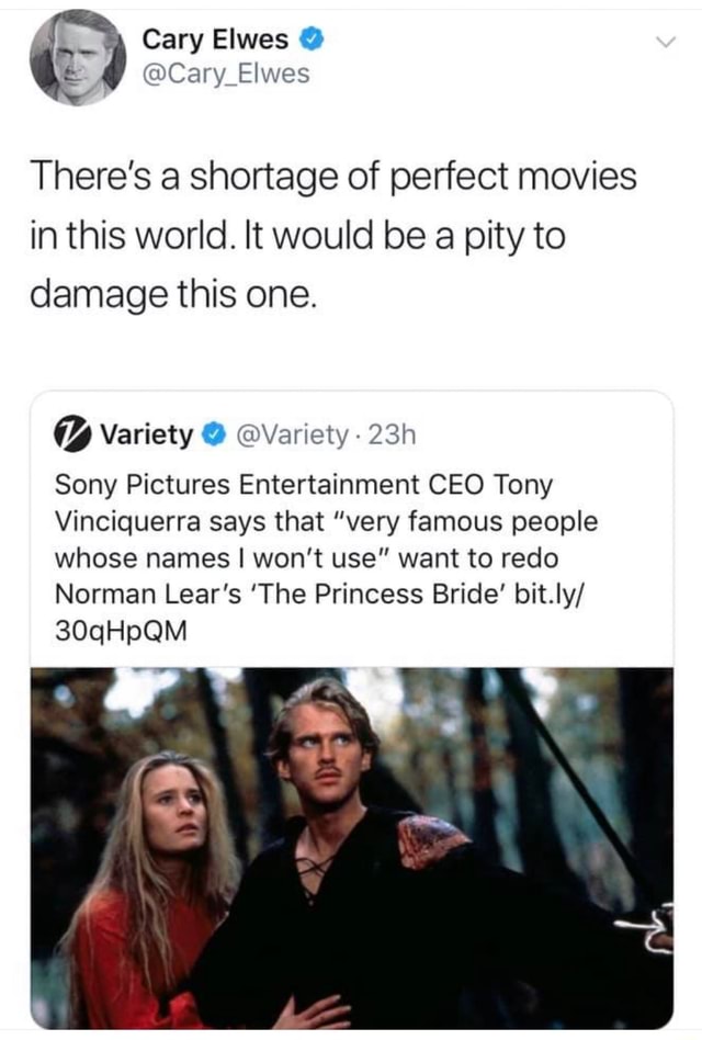 There's a shortage of perfect movies in this world. It would be a pity ...