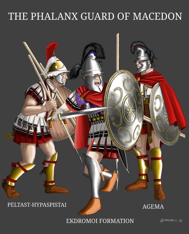 THE PHALANX GUARD OF MACEDON AGEMA PELTAST-HYPASPISTAI EKDROMOI ...