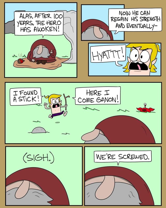 Breath of the Grumbles - ALAS, AFTER 100 YEARS, THE HERO HAS AWOKEN ...