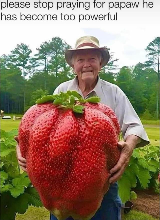Please stop praying tor papaw he has become too powerful - iFunny