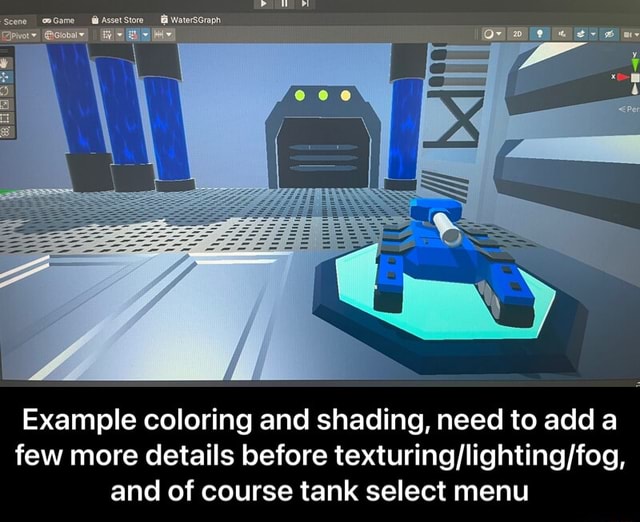 Stow WaterSGraph Example coloring and shading, need to add a few more ...