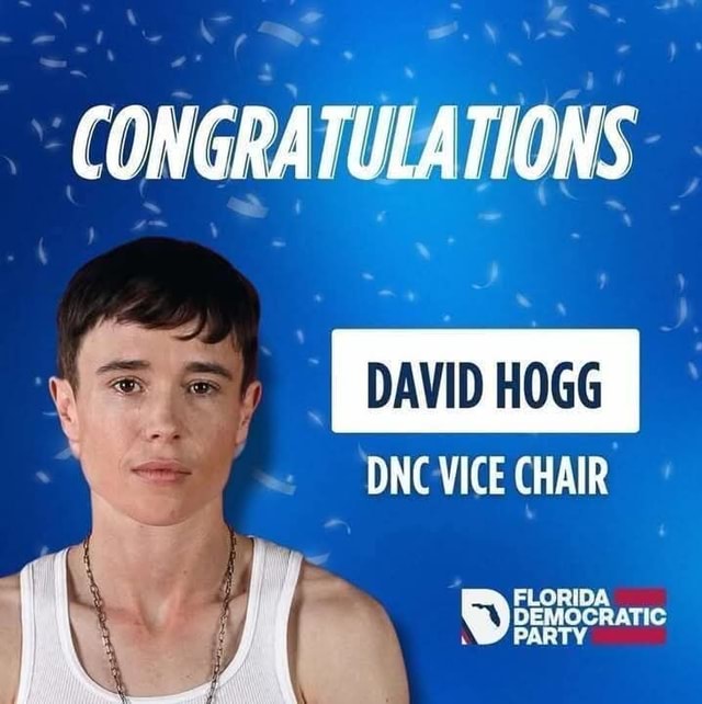 CONGRATULATIONS VICE CHAIR FLORIDA DEMOCRATIC PARTY - iFunny