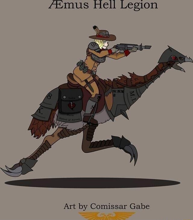 Hell Legion Art by Comissar Gabe - iFunny