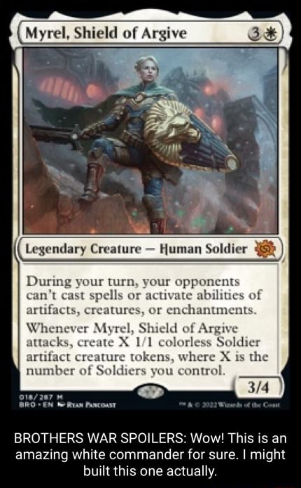 (Legendary During your turn, your opponents can't cast spells or a ...