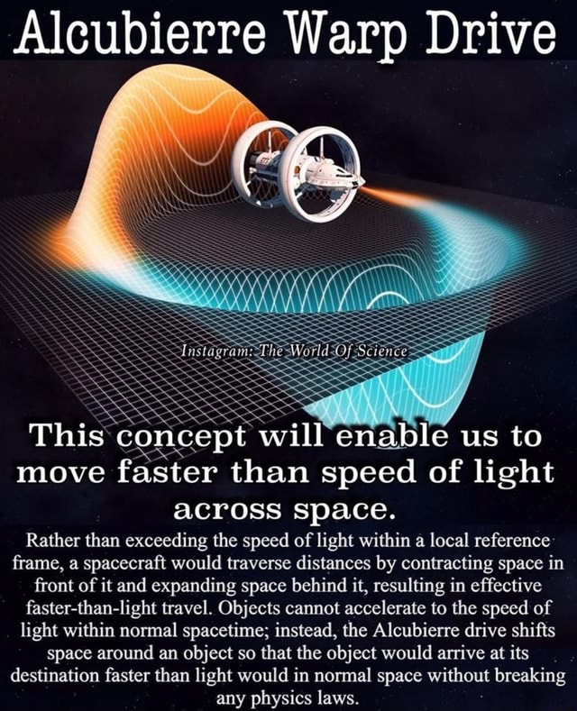 Alcubierre Warp Drive \ ..... This (301ngth Will enable us to ww move ...