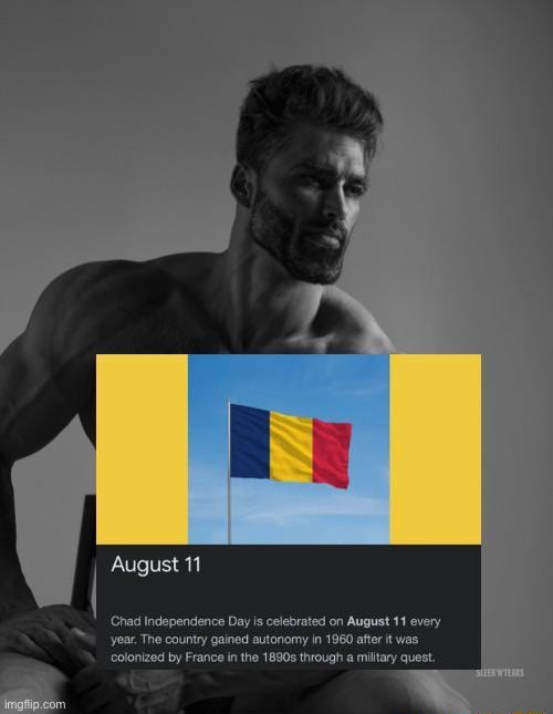 August 11 'Chad Independence Day is celebrated on August 11 every year ...