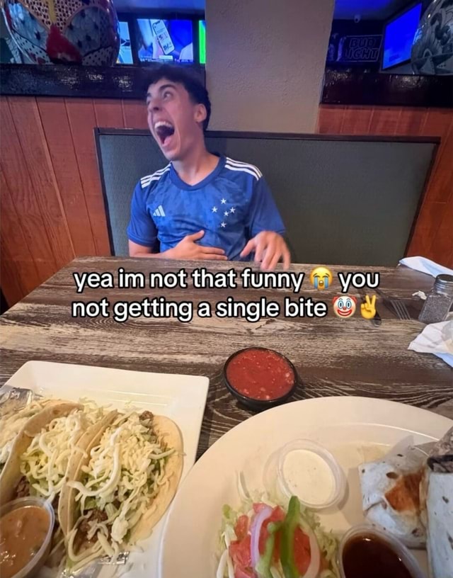 Yeaim not that funny you not getting a single bite - iFunny